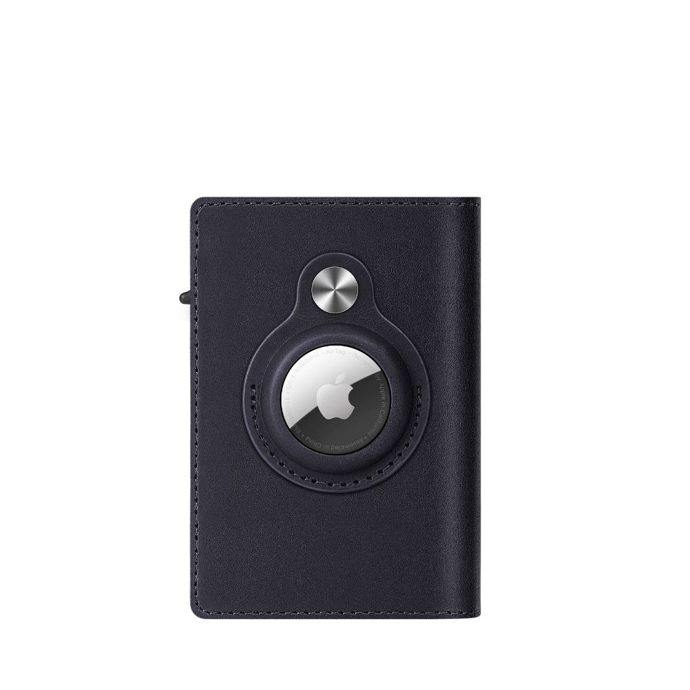 AirTag Trackable Leather Wallet | RFID Blocking | 1-14 Cards Storage ...